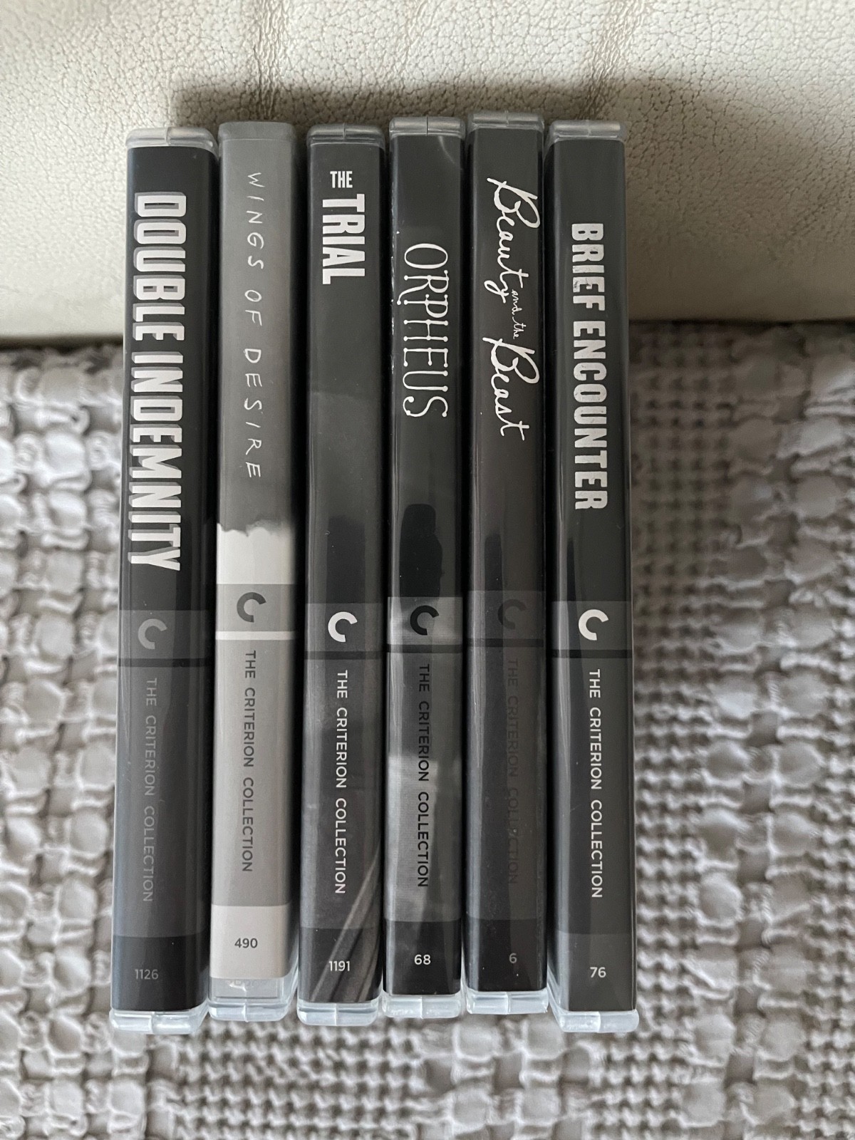 Criterion Collection - 4k and Blu Ray lot 6 films - 3 4k and 3 blu ray ...