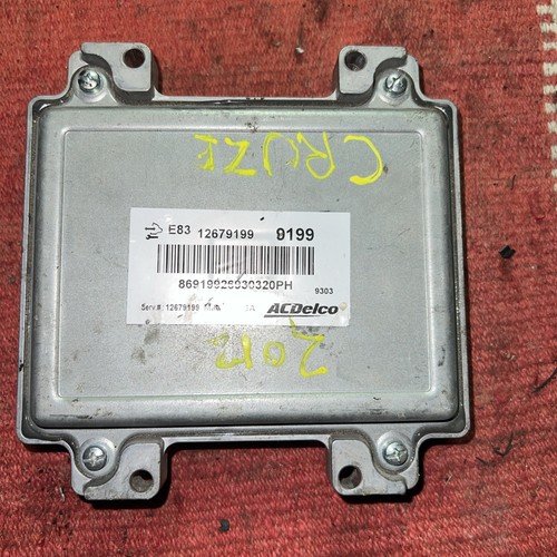 2011 2012 Chevrolet Cruze 1.8L Engine computer 12679199 ECM PCM ECU | eBay