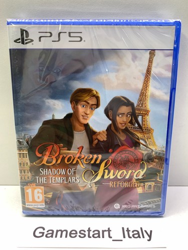 BROKEN SWORD SHADOW OF THE TEMPLARS REFORGED - SONY PS5 - NUOVO ...
