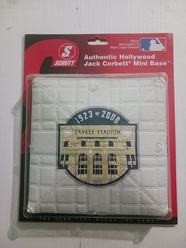 Schutt Authentic "Hollywood Jack Corbett" Mini Base Yankee Stadium 1923 ...