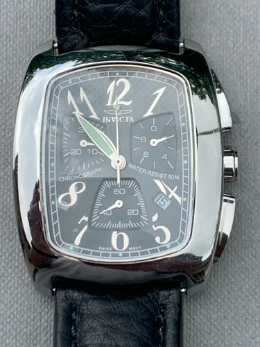 Men's Invicta 9897 Tank Swiss ETA Chronograph Watch | eBay