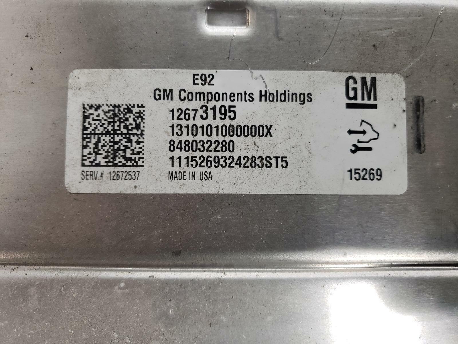 16 GMC Sierra 1500 OEM Engine Control Module ECM 12673195 for sale ...