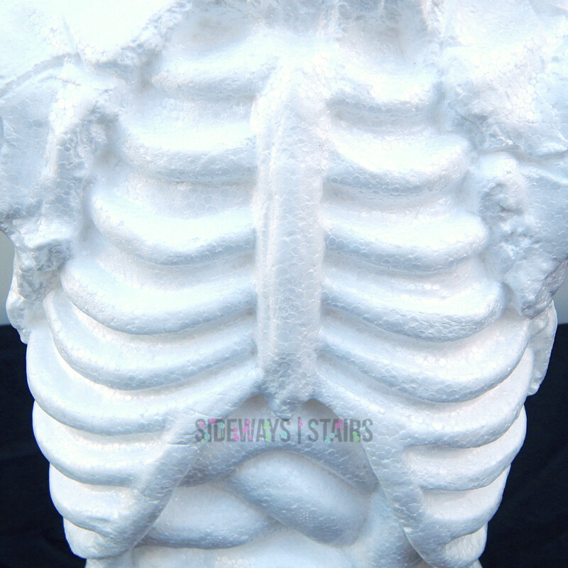 Buy FOAM ZOMBIE TORSO Halloween decoration paintable prop styrofoam ...