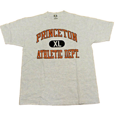 Vtg. Princeton University Tigers Athletic Department XL Gray t-shirt ...