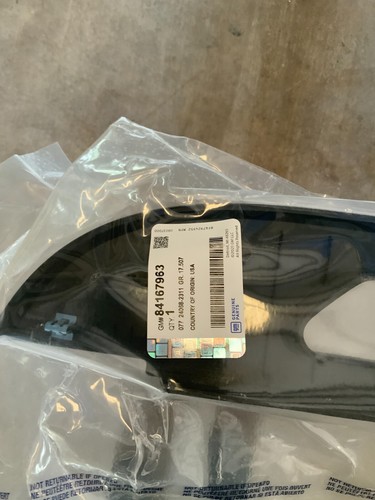 Black Passenger Side Pickup Box Side Upper Molding GM 84167963 | eBay
