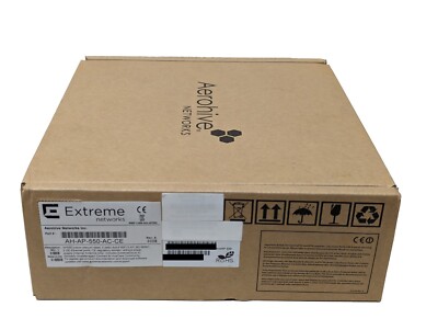 NEW Aerohive AH-AP-550-AC-CE Indoor Plenum Rated access point AP550 ...
