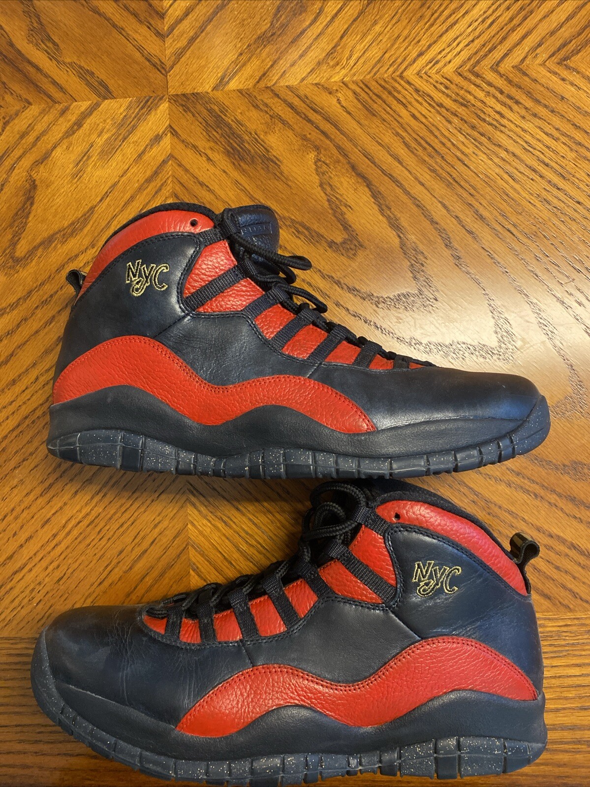 CUSTOM Air Jordan 10 NYC 886915460203 | eBay