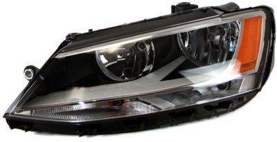DEPO Halogen Headlight For 2011-2016 Jetta Left Driver Side VW2502146 ...