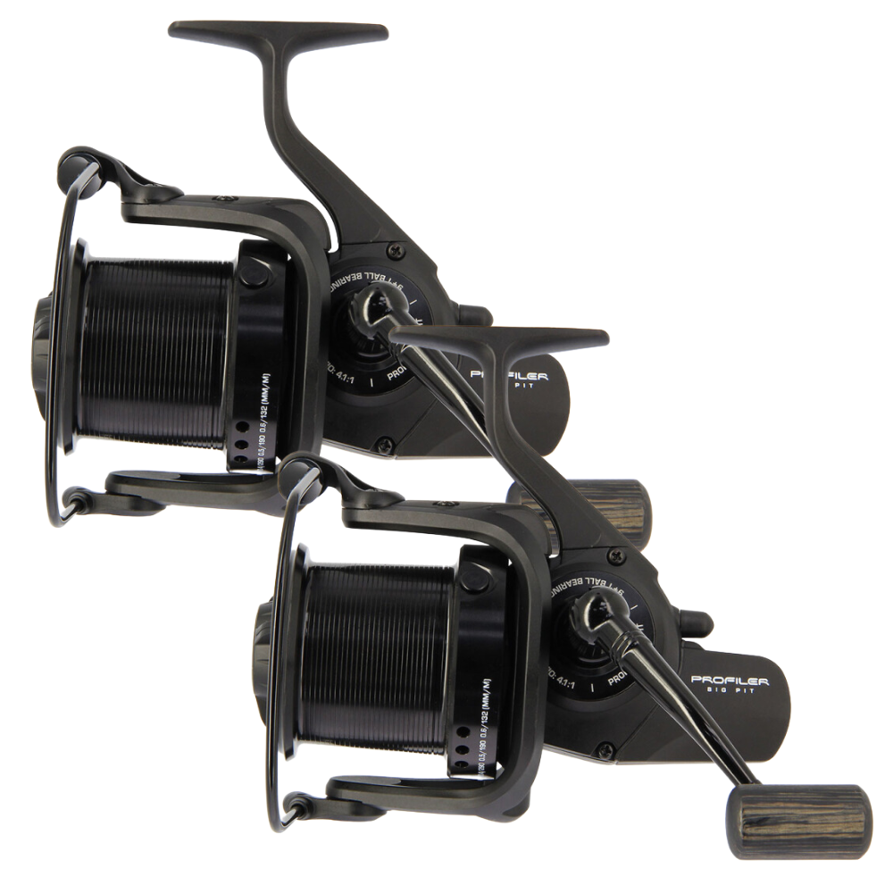 NGT Big Pit Reels Profiler 9+1 BB Carp Fishing Reel with Spare Spool ...