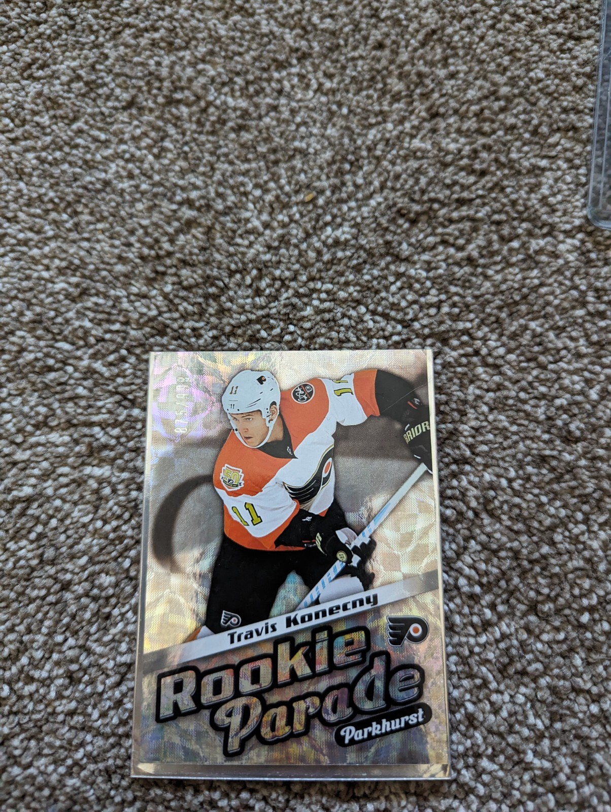 2016-17 Parkhurst Rookie Parade Travis Konecny 214/999 Philadelphia ...