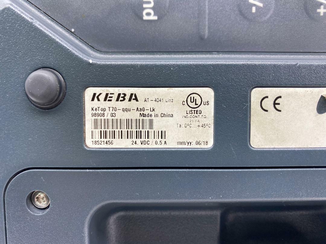 KEBA TEACH PENDANT KETOP T70-QQU-AA0-LK | eBay