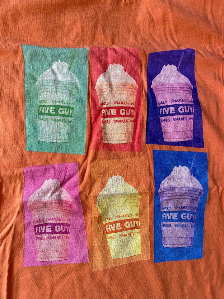 Five Guys T-shirt Special Edition | eBay