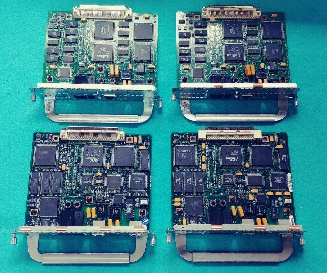 Lot of 4 Cisco PRI-1CT1-CSU Modules - Parts Only | eBay