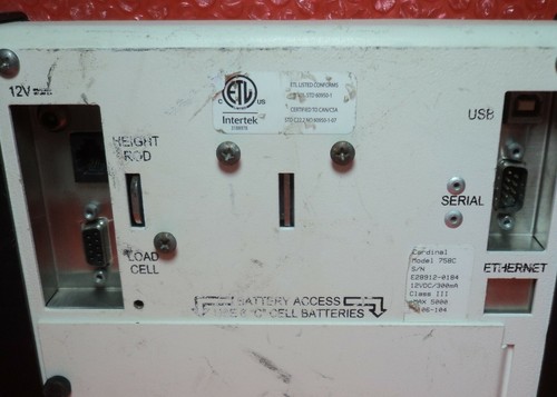 Detecto Cardinal 758C Digital Weight Indicator Class III Max 5000 | eBay