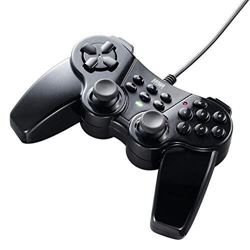 Sanwa Direct Gamepad 16 Buttons Black with Glitter 400-JYP62UBKX from ...