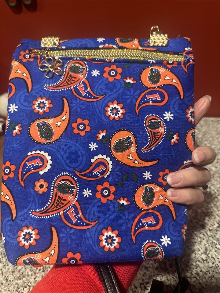 Florida Gators Crossbody Purse Crossbody Embroidered Team Logo | eBay