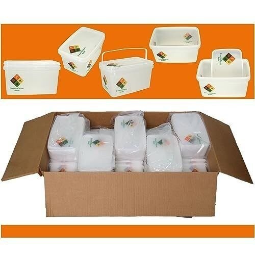 Greener Life Container Box - Pack of 60 - FOOD GRADE - Polypropylene ...