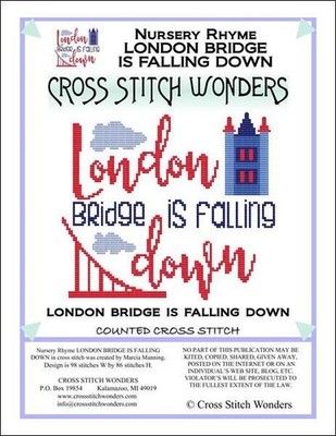LONDON BRIDGE IS FALLING DOWN by Cross Stitch Wonders cross stitch ...