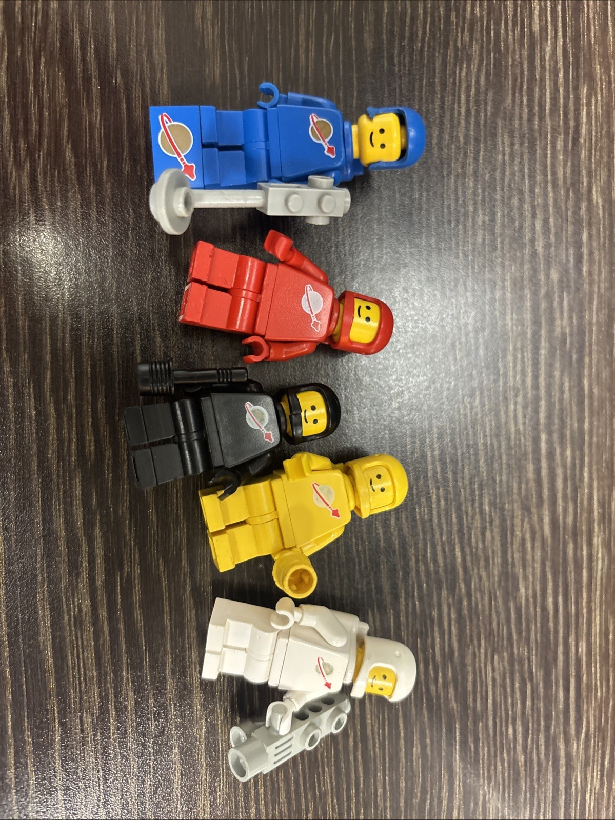 Vintage Lego Minifigures Lot Of 5 1980’s Space Astronauts People ...