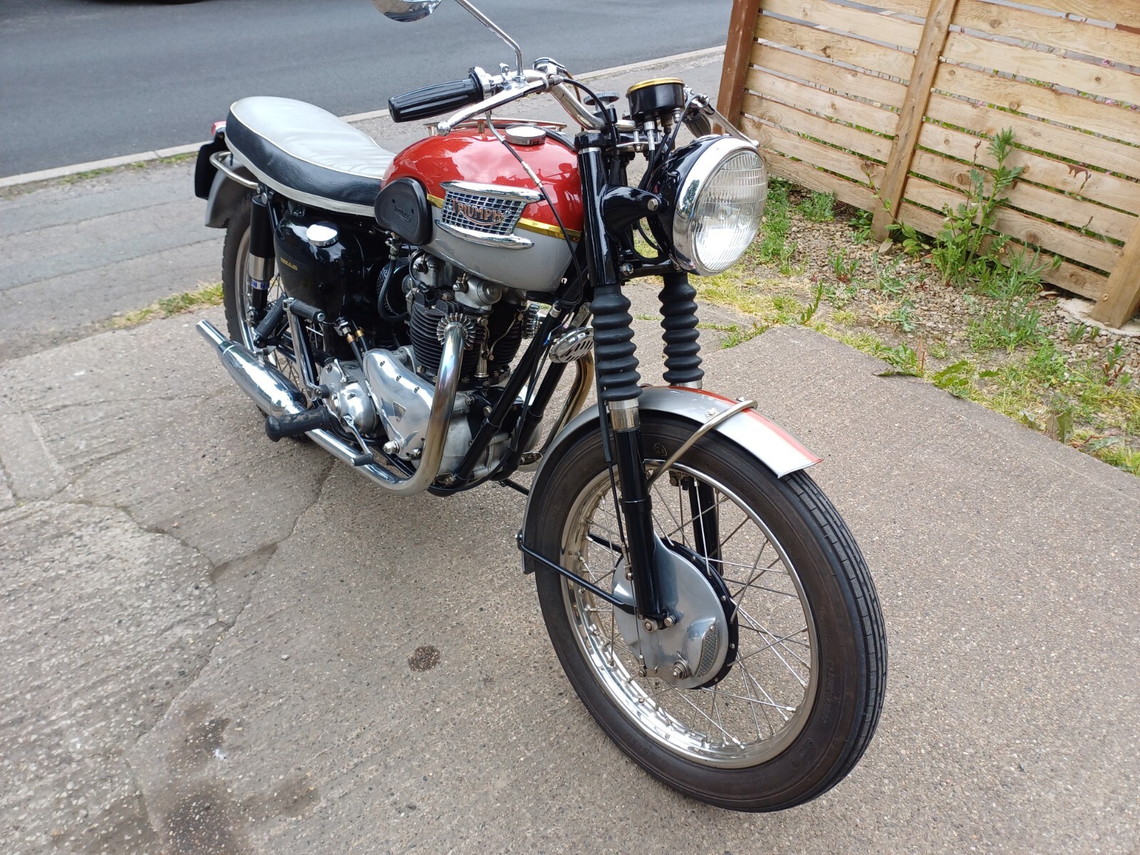 1960 Triumph 6T Thunderbird Pre Unit 650 Duplex Frame - Bike Years - 1960s