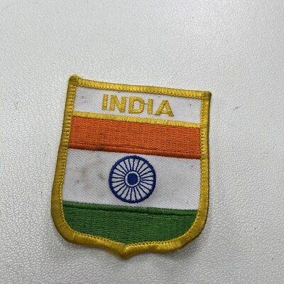 Kinda Rough India Flag Theme Patch P005 | eBay