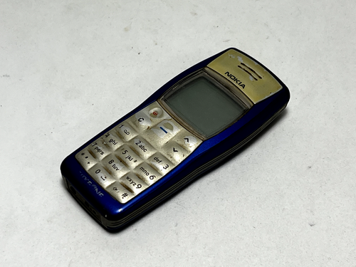 Nokia 1100 / 1100b - Blue and Gray ( TracFone ) Phone - untested | eBay