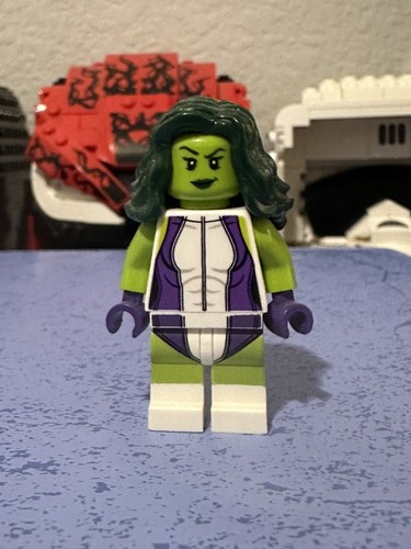 Lego Marvel Superheroes She-Hulk Minifigure Set 76078 Hulk Vs. Red Hulk ...