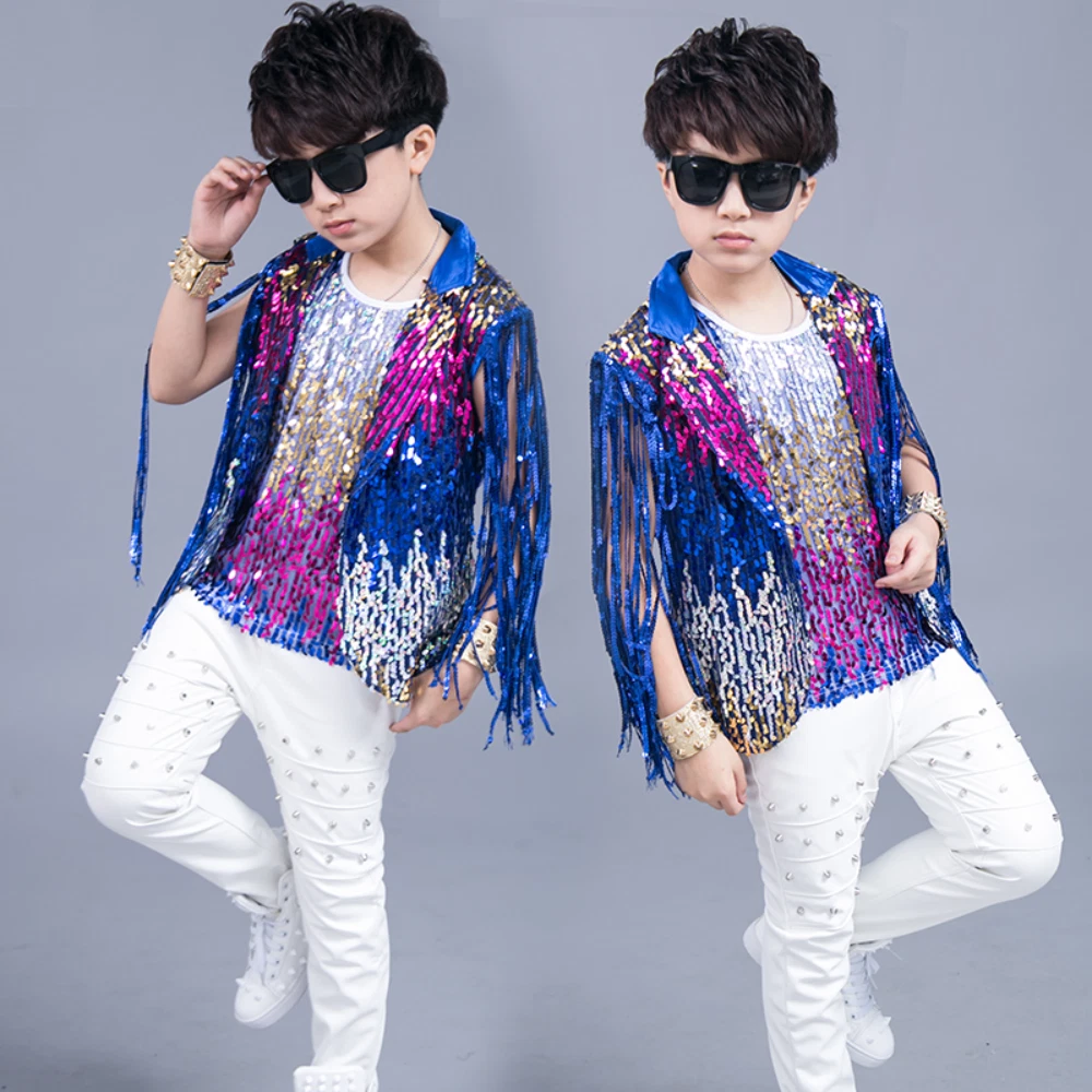 Sequin Dance Tops