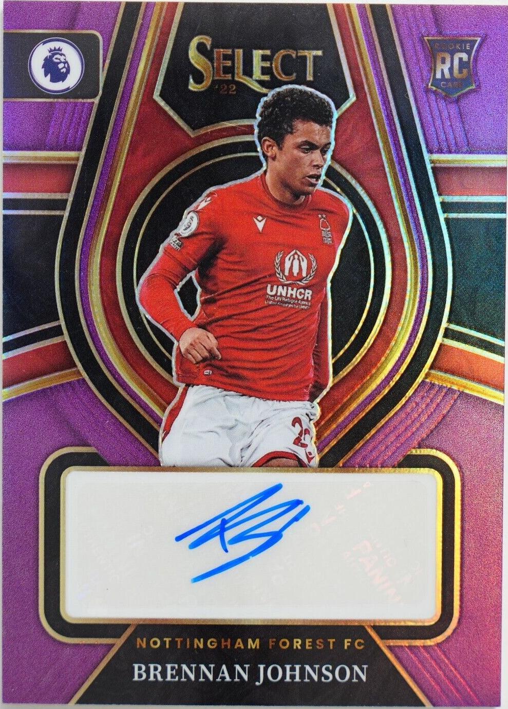 2022-23 Panini Select Premier League - Select Signatures Brennan ...