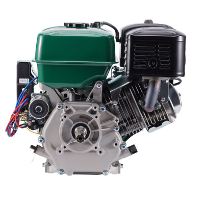 4 Stroke Engine Motor Gasoline 15HP 420cc Electric Start For Go Kart ...