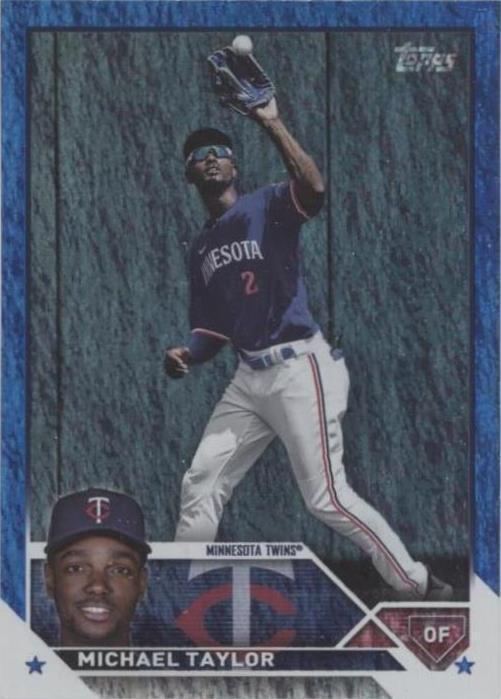 2023 Topps Series 2 - Michael Taylor #374 Blue Foil /999 for sale ...