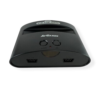 AtGames Sega Genesis Classic Game Console Only Black Built-In Games ...