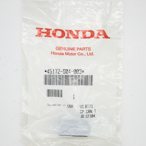 Honda Spring, Shoe Clamp Part Number - 45172-S04-003 | eBay