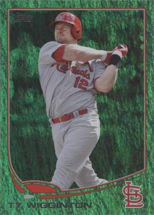 2013 Topps Update Series - Ty Wigginton #US75 Emerald Foil for sale ...