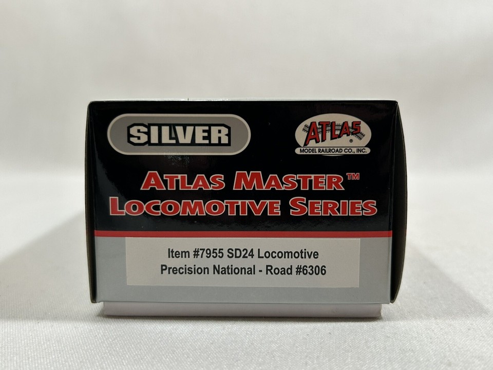 HO Scale Atlas Silver DCC Ready Precision National SD24 #6306 Brand New ...