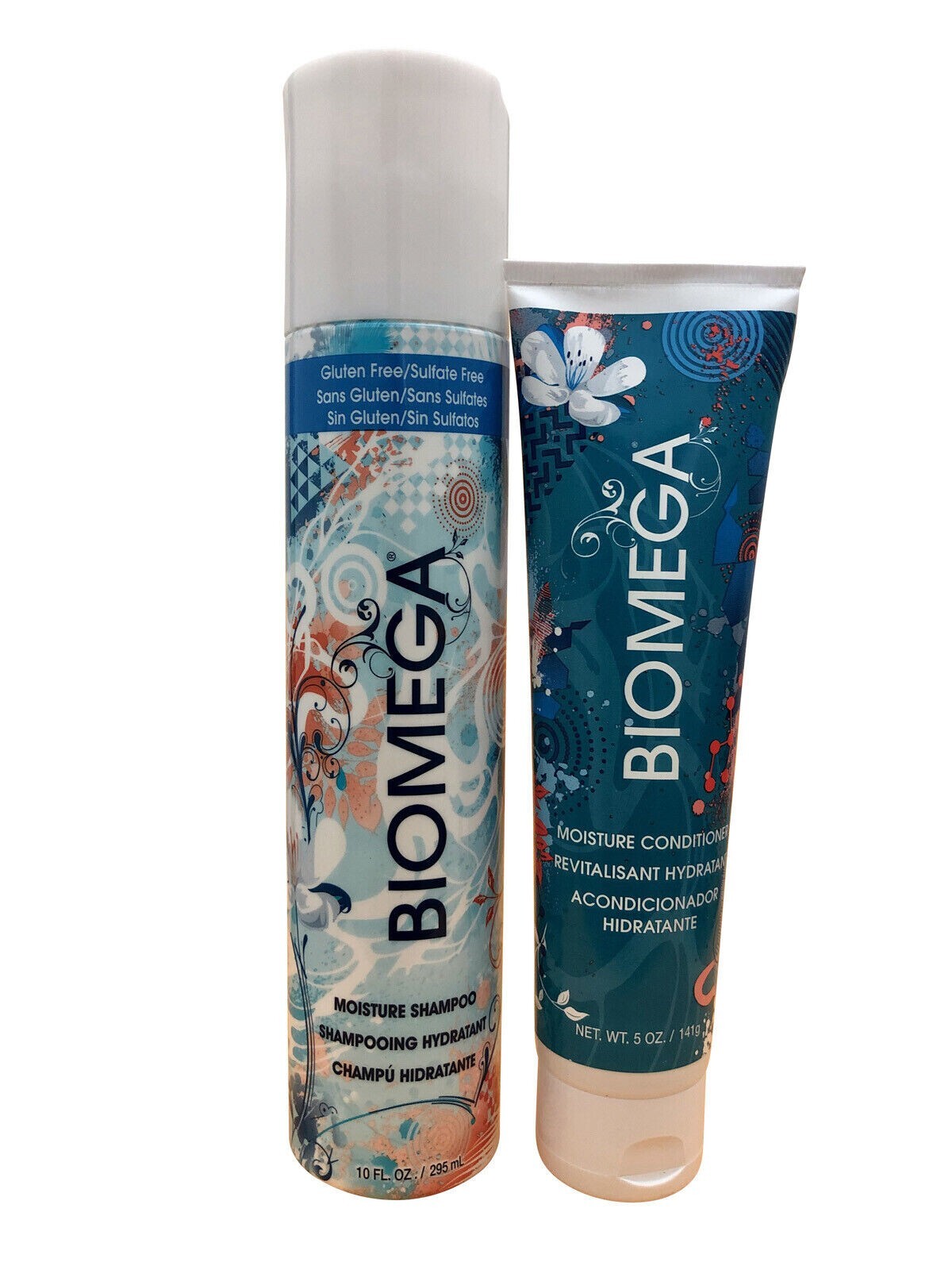 Aquage Biomega Moisture Shampoo 10 OZ & Moisture Conditioner 5 OZ | eBay