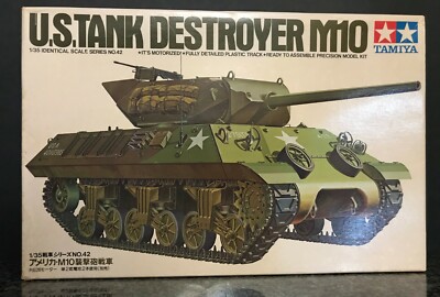 1/35 TAMIYA: US TANK DESTROYER M10 M-10 Wolverine MOTORIZED | eBay