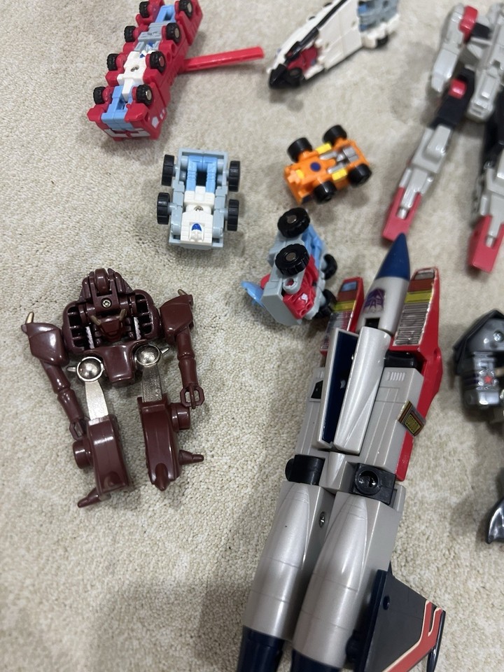 Vintage Transformers Lot Action Figures Different Sizes Original ...