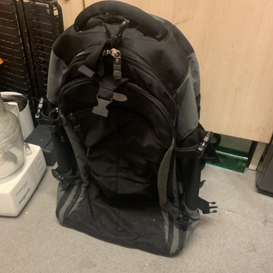 VICTORINON E-MOTION 360 2 TWO WHEEL SWISS ARMY CASE BACKPACK ROLLING ...