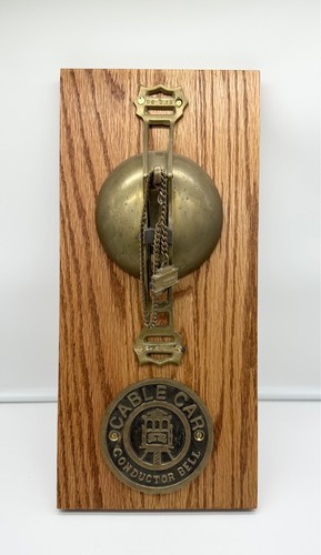 Vintage Brass S.F.C. Co. San Francisco Cable Car Trolley Bell | eBay