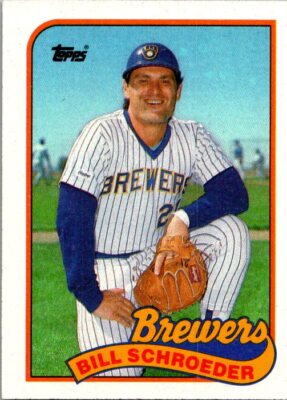1989 Topps Baseball 563 Bill Schroeder | eBay