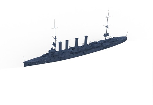 SSMODEL SSC200531-A 1/200 Military Model Kit SMS Dresden Light Cruiser ...