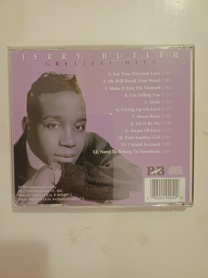 Greatest Hits by Jerry Butler (CD) | eBay