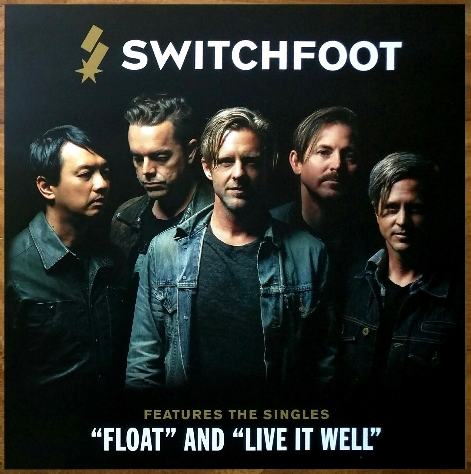 SWITCHFOOT Where The Light Shines Through Ltd Ed RARE Tour Poster ...