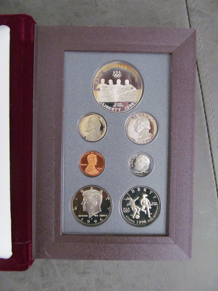 1996 U.S. Mint Prestige Set in OGP -- ULTRA RARE KEY DATE COIN SET! | eBay