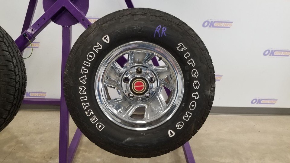 93 FORD F150 15X7.5 STEEL 5 SPOKE WHEEL RIM SET PAIR OF 4 CHROME | eBay