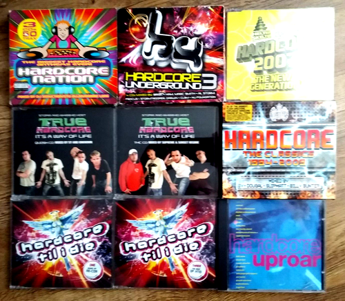 Hardcore CD Joblot Til I Die True Hardcore Nation Uproar Bonkers ...