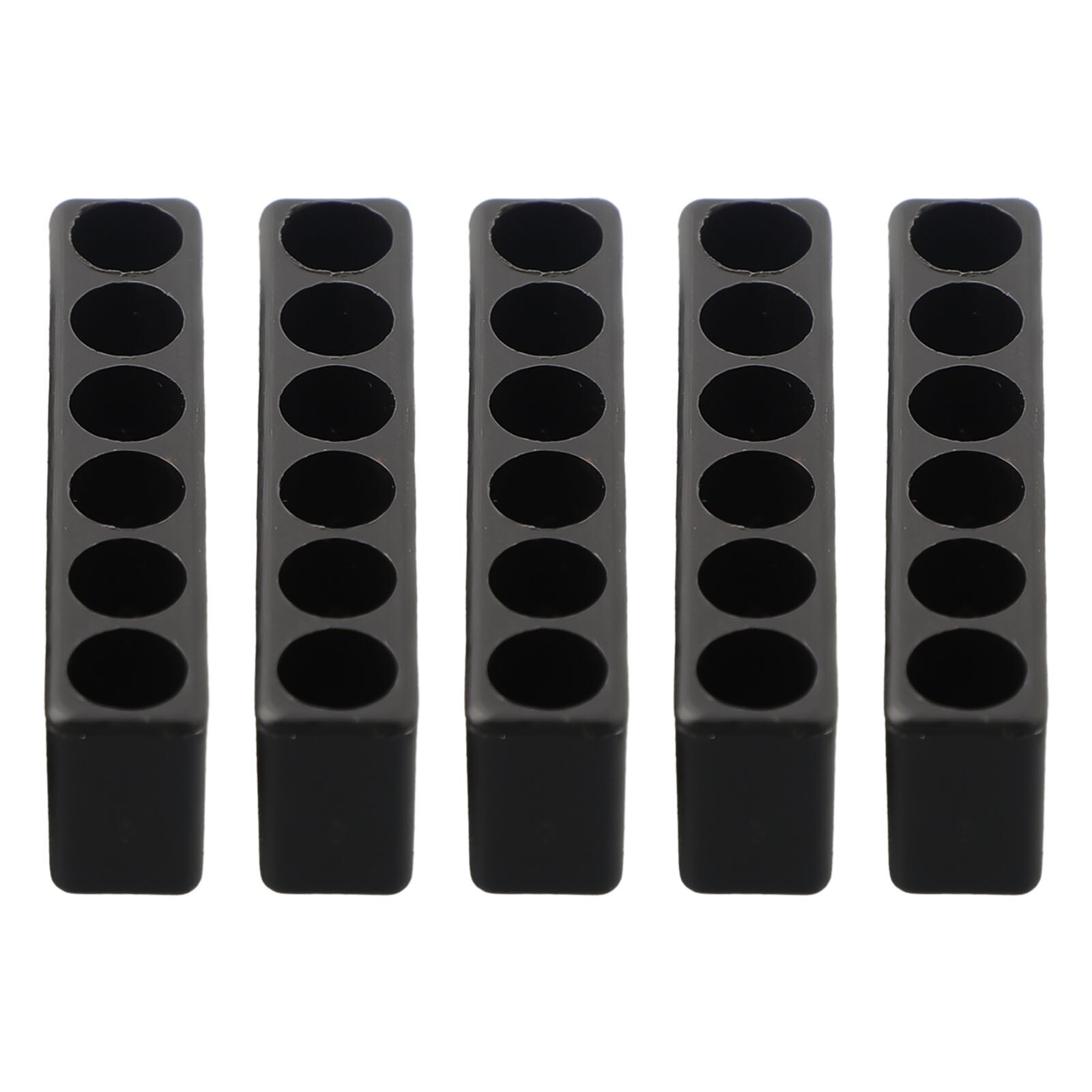 5 Pcs Bit Holder with 6 Holes Effortless Storage Solution for Hex Shank ...