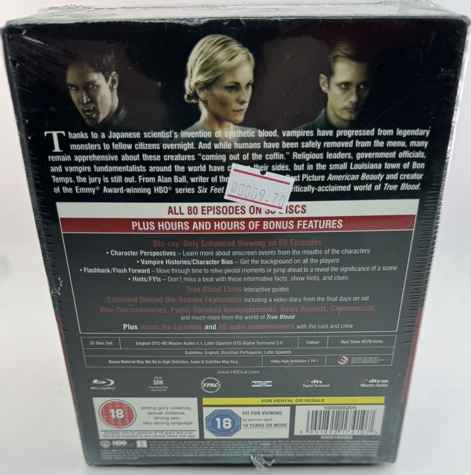 True Blood - Series 1-7 - Complete (Blu-ray, 2014) for sale online | eBay