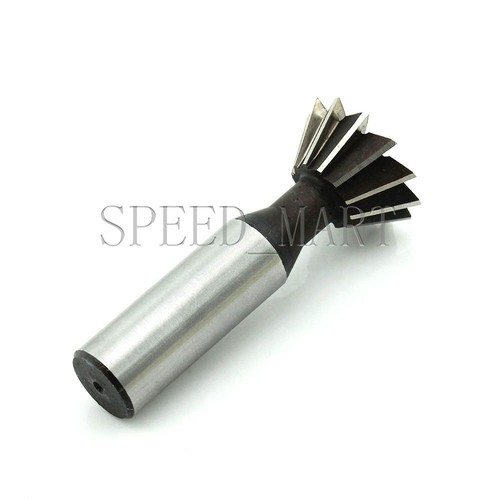 30mm x 60° Degree 12 Flutes High Speed Steel Dovetail Cutter End Mill ...